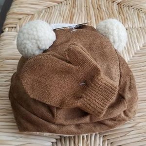 First Steps | Accessories | Infant Aviator Hat Wpom Poms | Poshmark